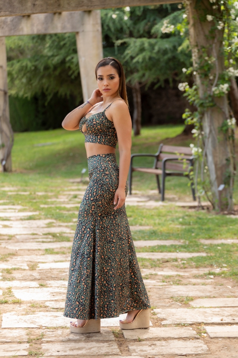 3524 - Conjunto Falda Larga Colombiano | ColombiaModa.es